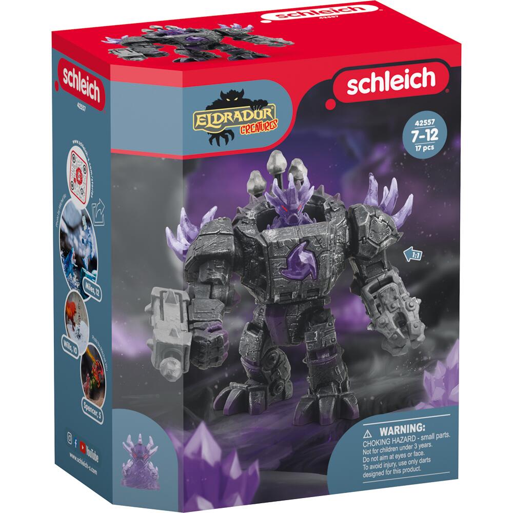Schleich Eldrador Creatures Shadow Master Robot with Mini Creature Figure