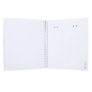 Depesche Create Your TOPModel Colouring Book Christy, Hayden & Malia