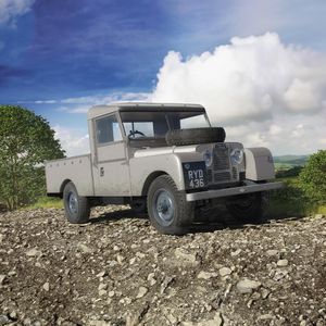 Airfix Land Rover Series 1 Pick-Up Starter Set Model Kit Scale 1/43