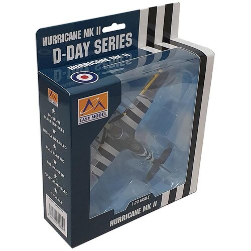 Easy Model D-Day Series WWII R.A.F Hawker Hurricane MK II Pre-Assembled ...