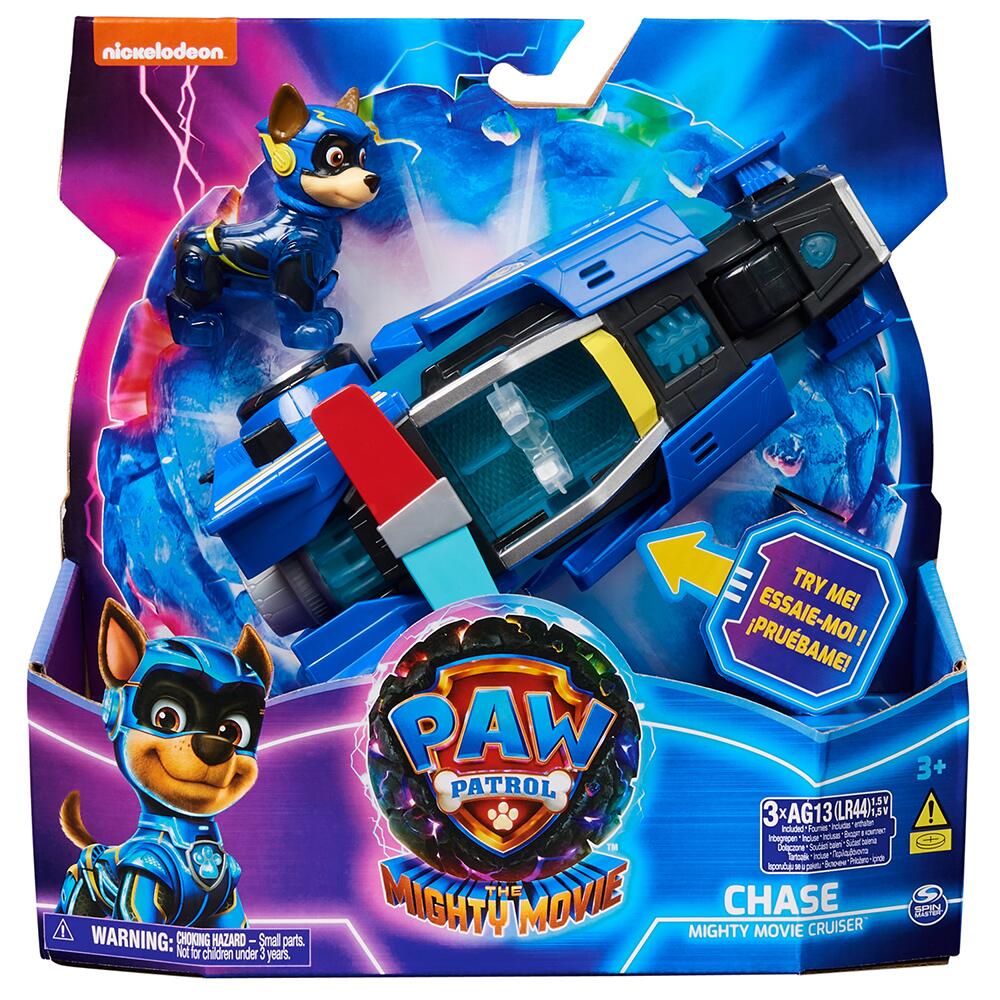 PAW Patrol The Mighty Movie Push Along Car with CHASE