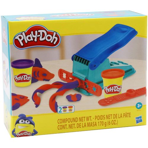 Play Doh Fun Factory Creative Playset with 2 Packs of Compound for Ages 3+