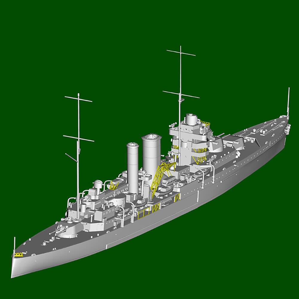 Trumpeter HMS York Heavy Cruiser Model Kit Scale 1/700