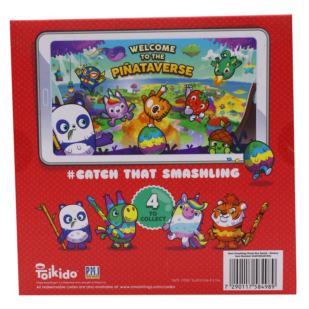 Smashlings Articulated Piñata Figure DAZZLE DONKEY