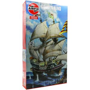 Airfix Vintage Classics Golden Hind Ship Model Kit Scale 1/72