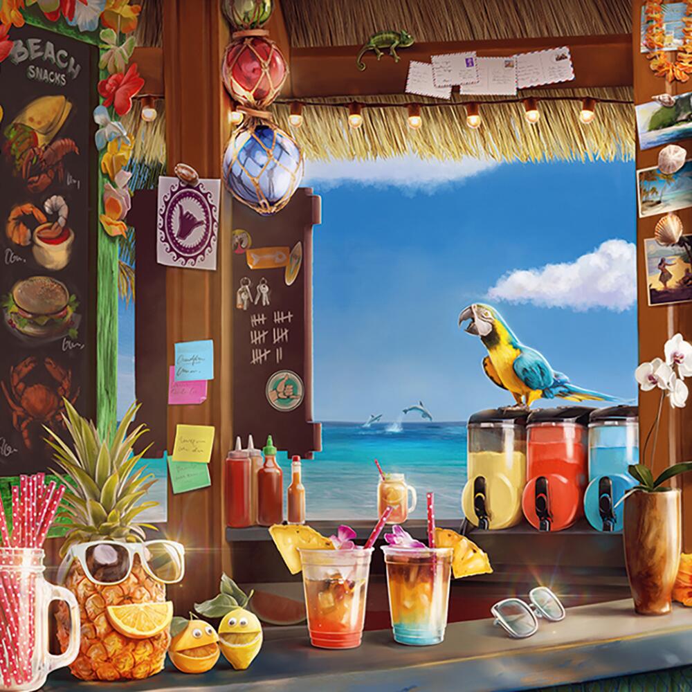 Ravensburger Beach Bar Breezers 1500 Piece Jigsaw Puzzle