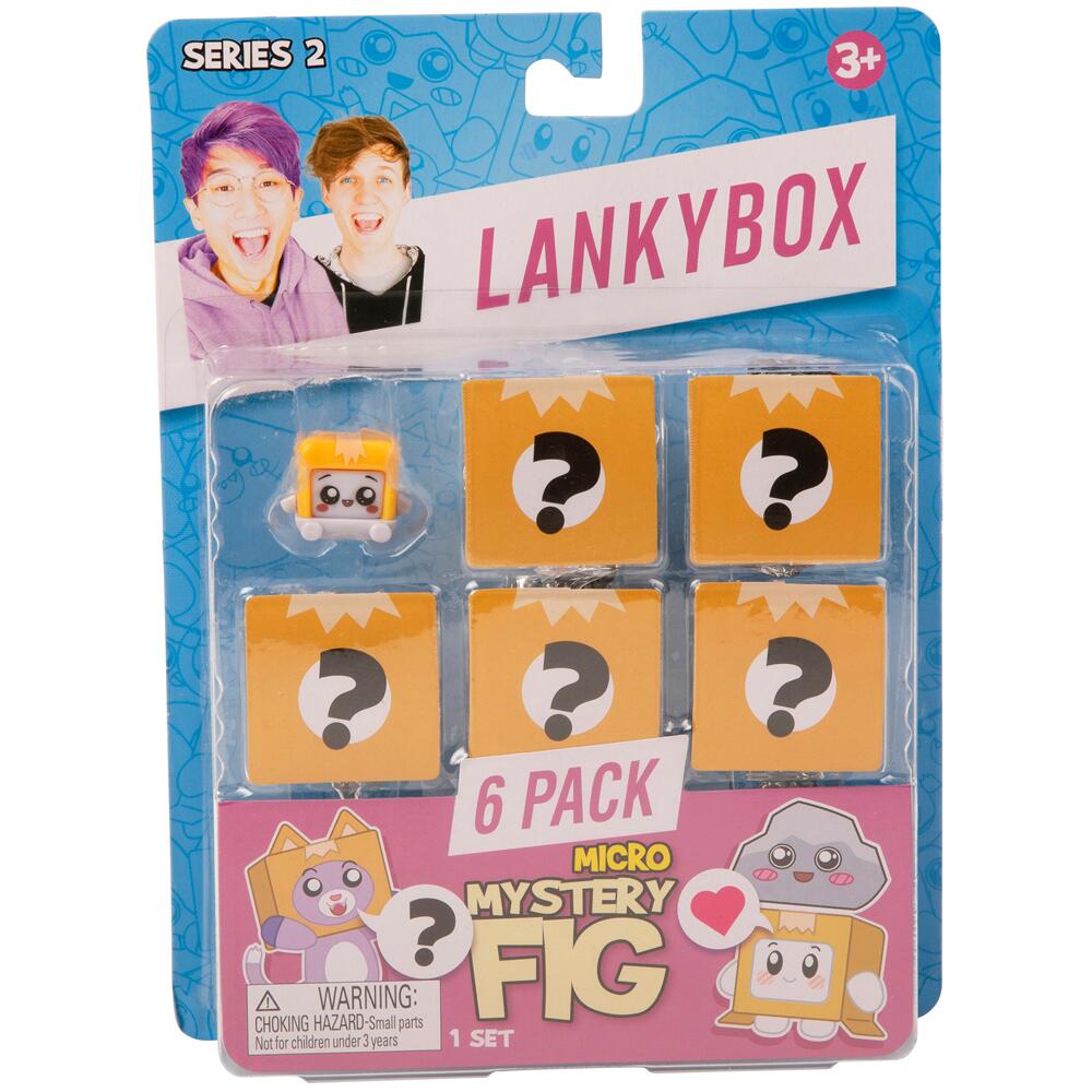 LankyBox MICRO MYSTERY FIGURE 6 Pack Collectable Toy SERIES 2