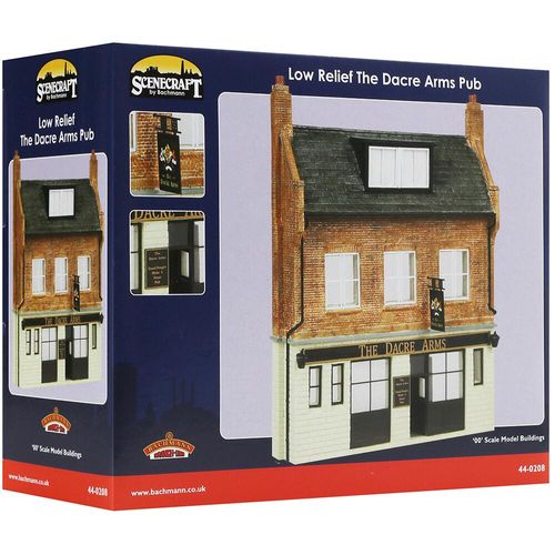 Scenecraft Low Relief Dacre Arms Pub Model Railway Building OO Gauge