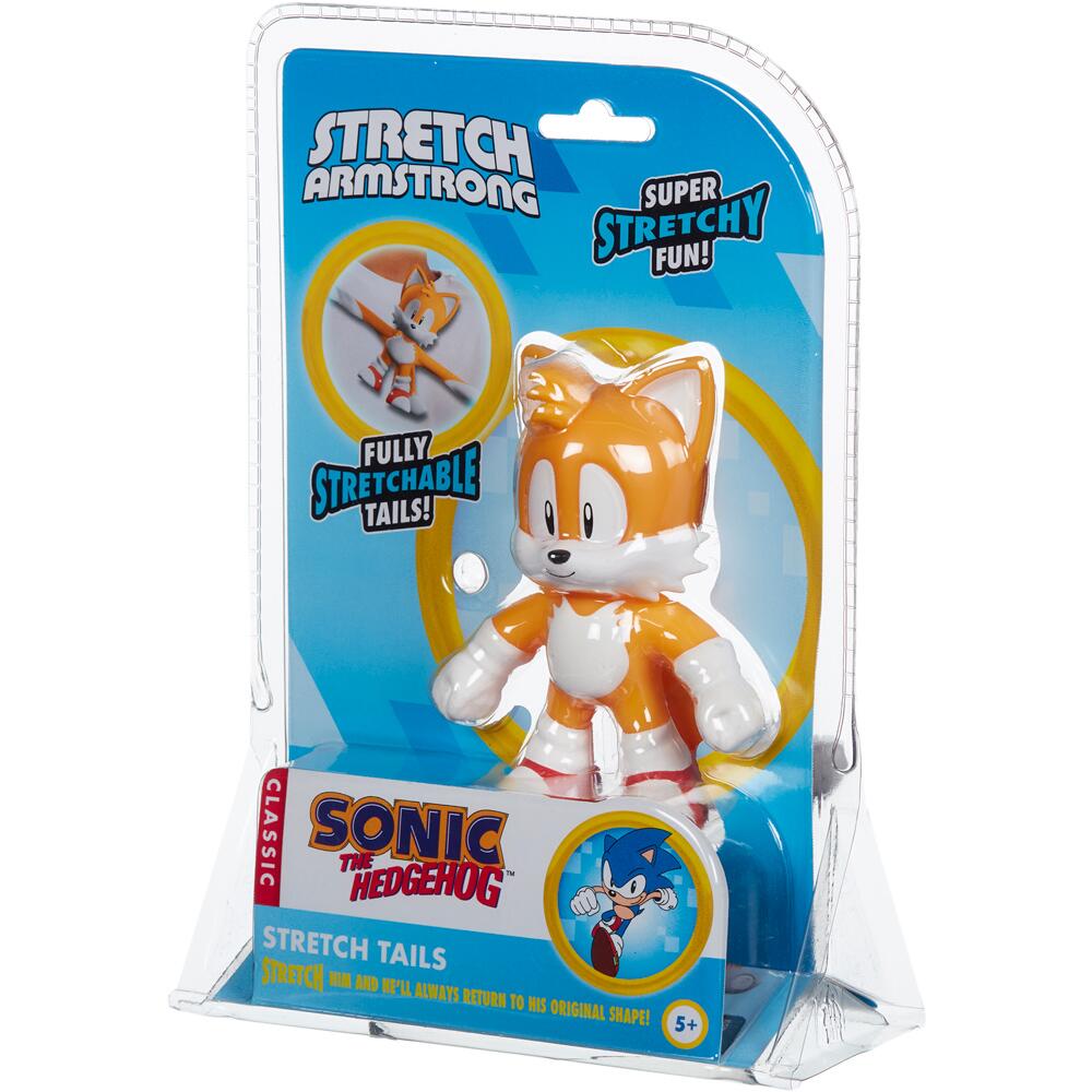 Stretch Armstrong Sonic The Hedgehog TAILS The Fox Stretchable Figure ...