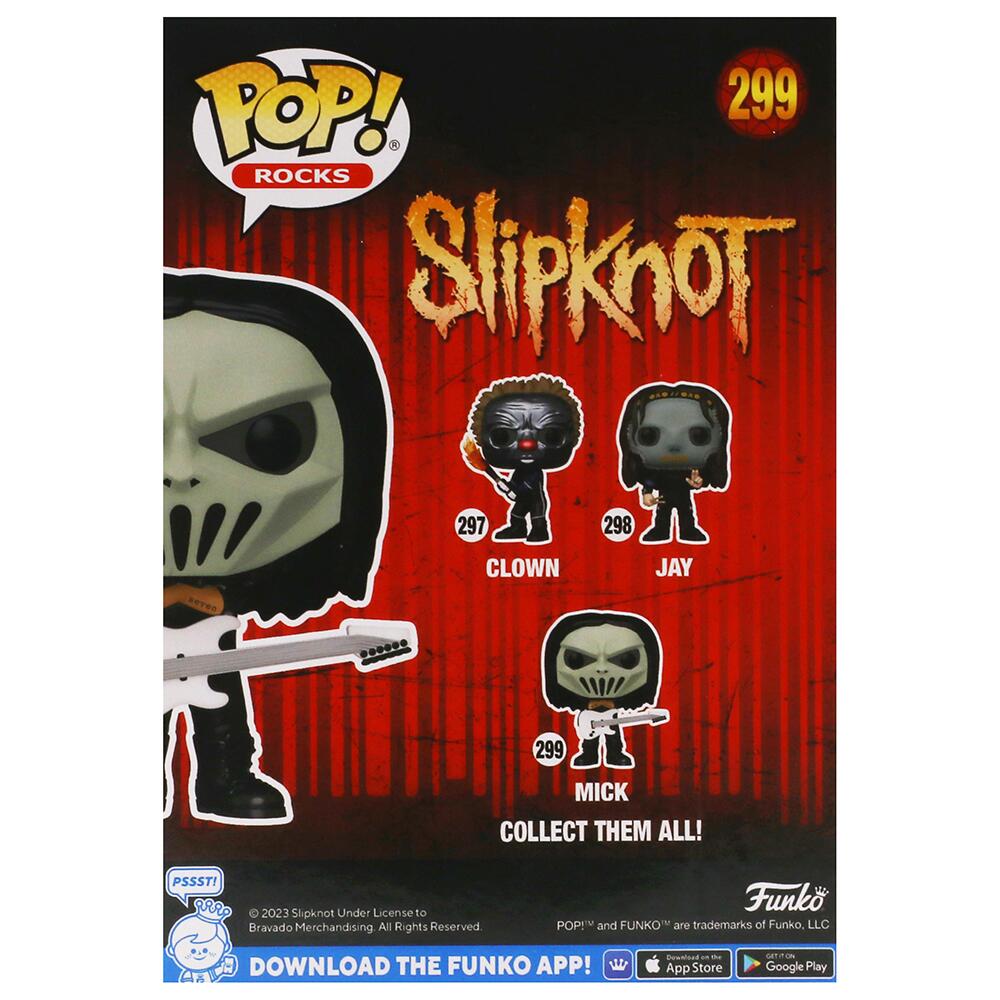 Funko POP! Rocks Slipknot Mick Thomson Vinyl Figure 299