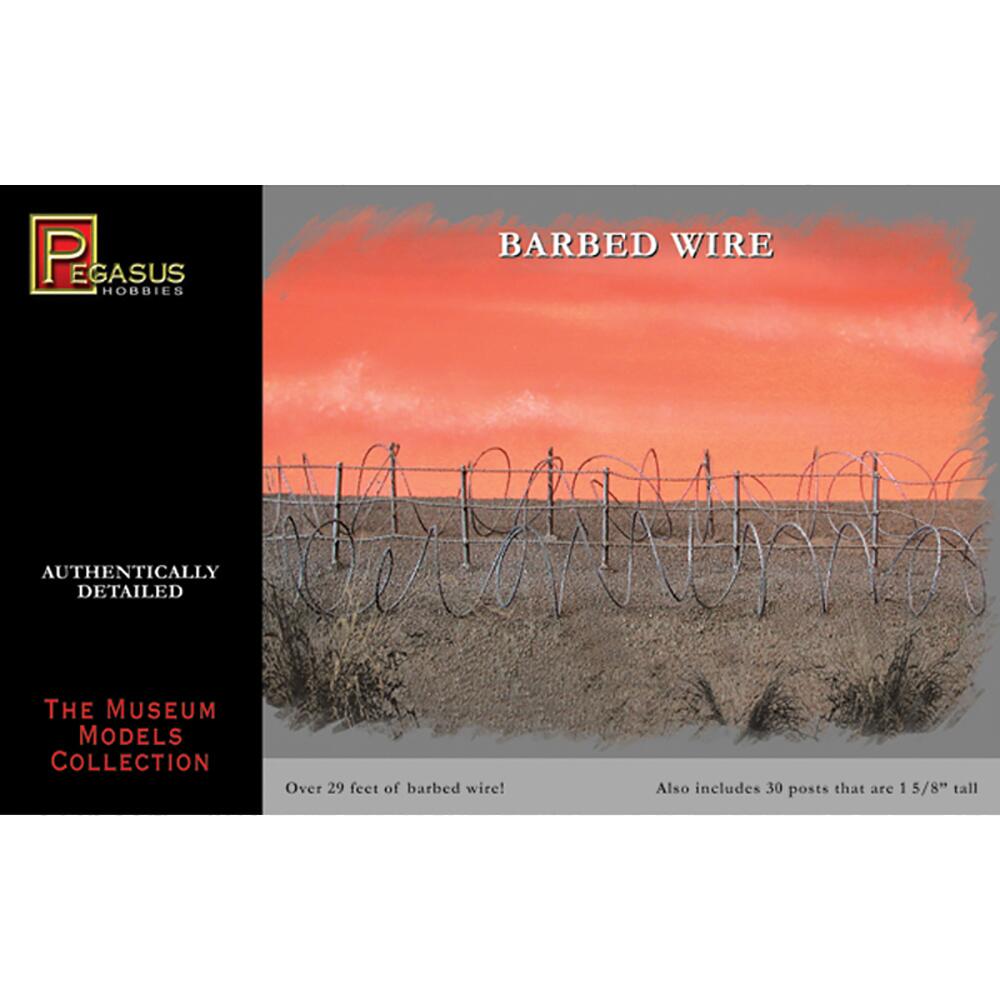 Pegasus Hobbies Barbed Wire Model Kit 28mm Scale for Dioramas Wargames