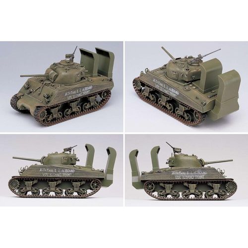 Academy USMC M4A2 Sherman Tank 75mm Pacific Theater Model Kit Scale 1/35