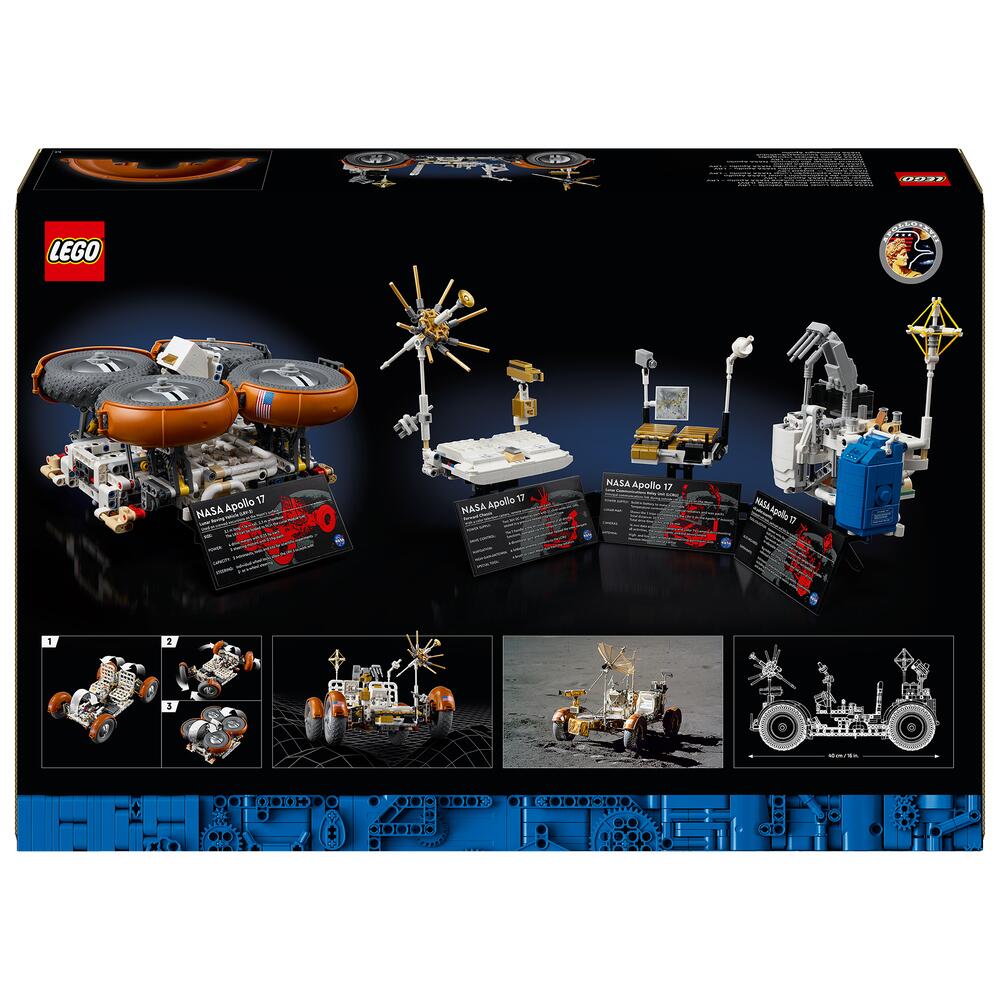 LEGO Technic NASA Apollo Lunar Roving Vehicle LRV Set 42182