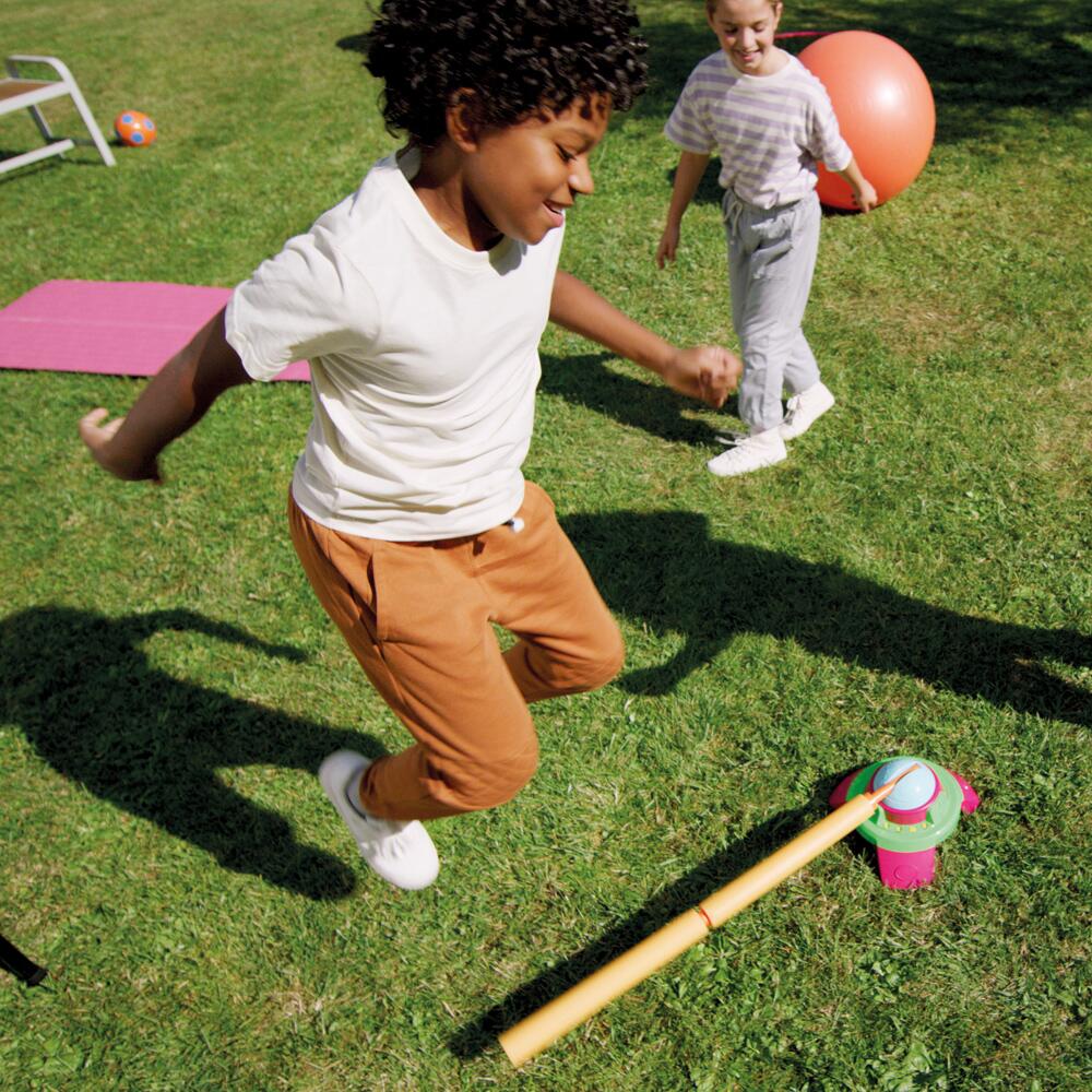 Stay Active Jump-It Wipeout Challenge Outdoor Game with Music