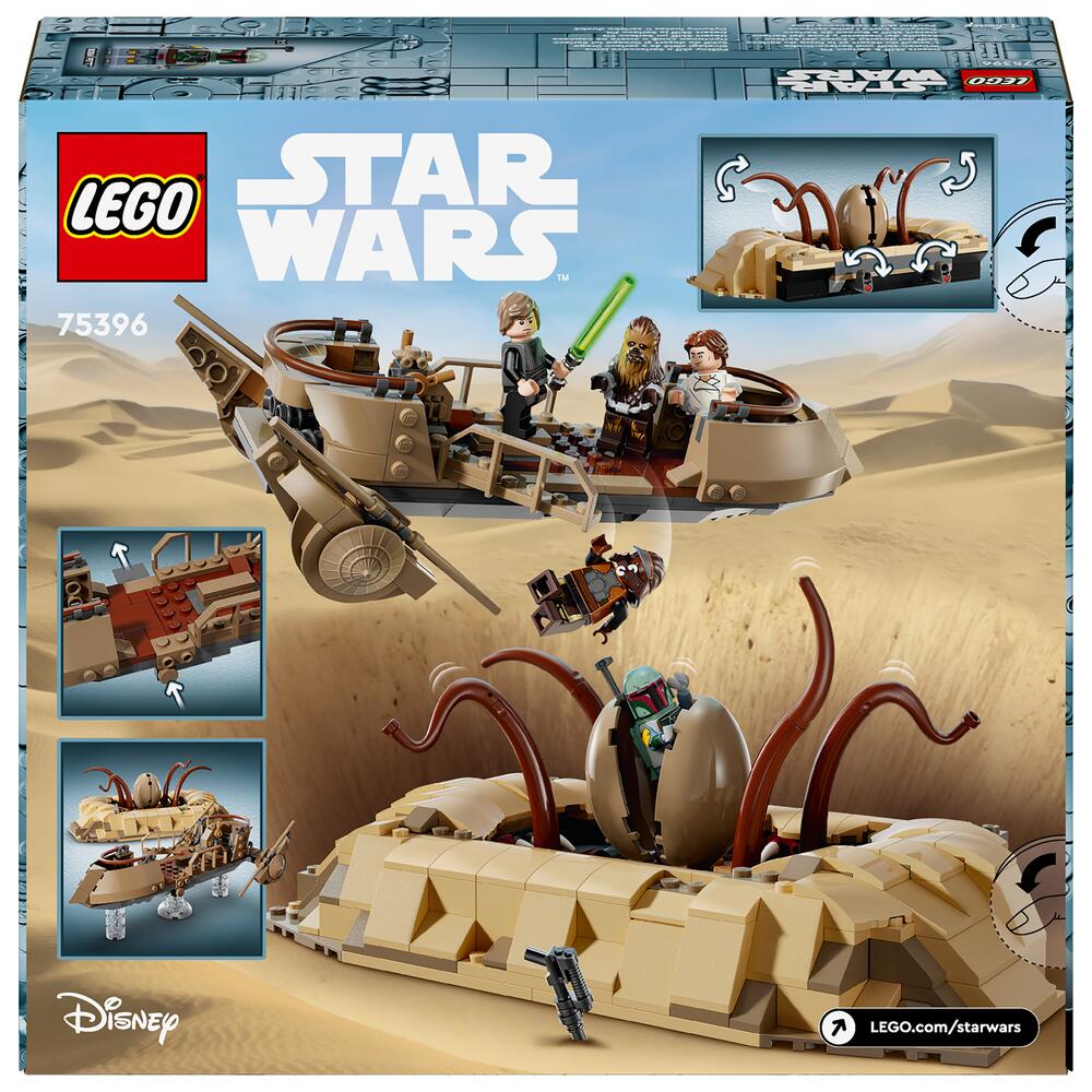 LEGO Star Wars Return of the Jedi Desert Skiff & Sarlacc Pit Set 75396