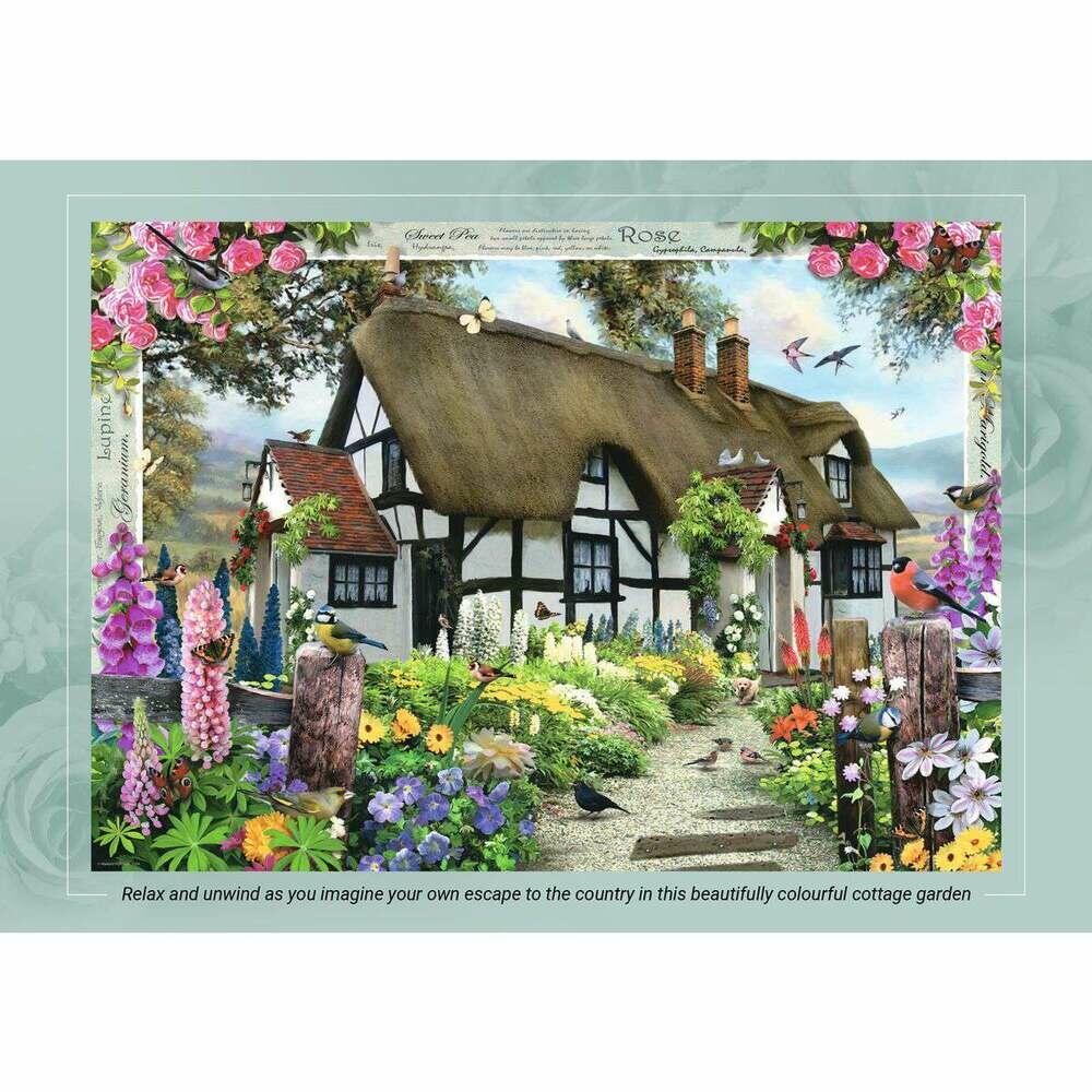 Ravensburger Rose Cottage 500 Piece Large Format Jigsaw Puzzle