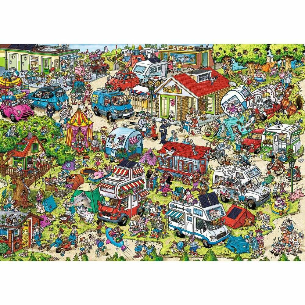 Ravensburger Ray's Comic Series The Campsite 1000 Piece Jigsaw Puzzle