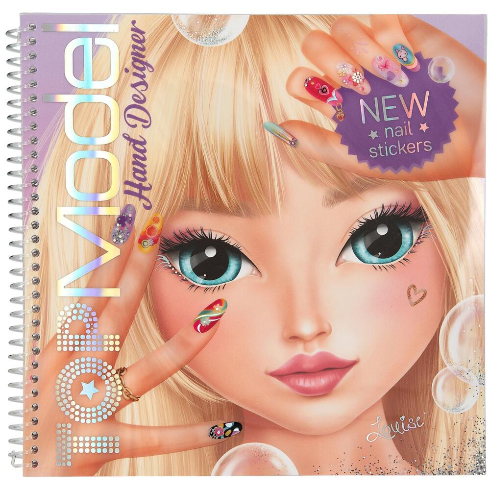 Depesche TOPModel Create Your Hand-Design Colouring Book Louise Depesche TOPModel Create Your Hand-Design Colouring Book Louise