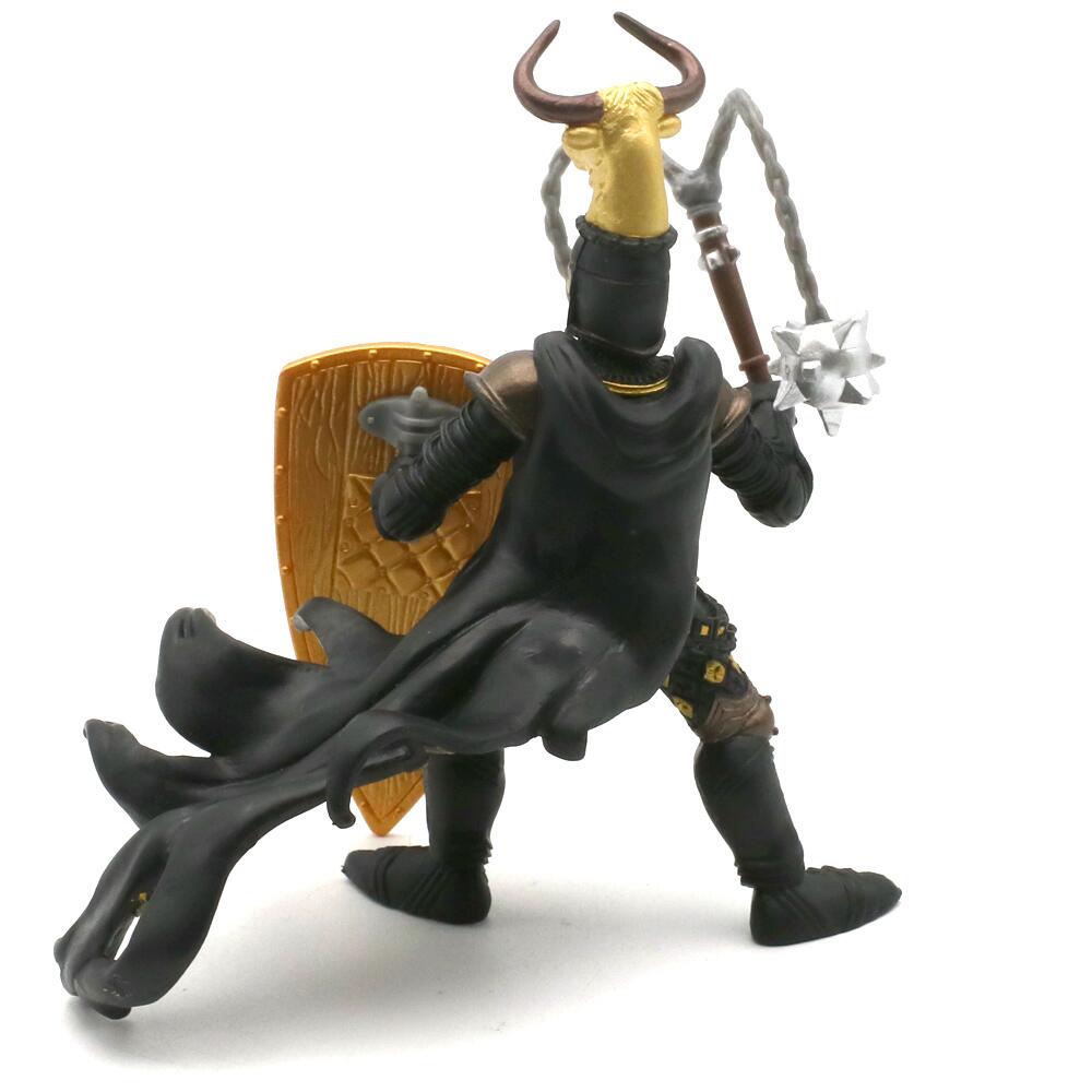 PAPO Weapon Master Bull Knight Fantasy PVC Figure in Black for Ages 3+