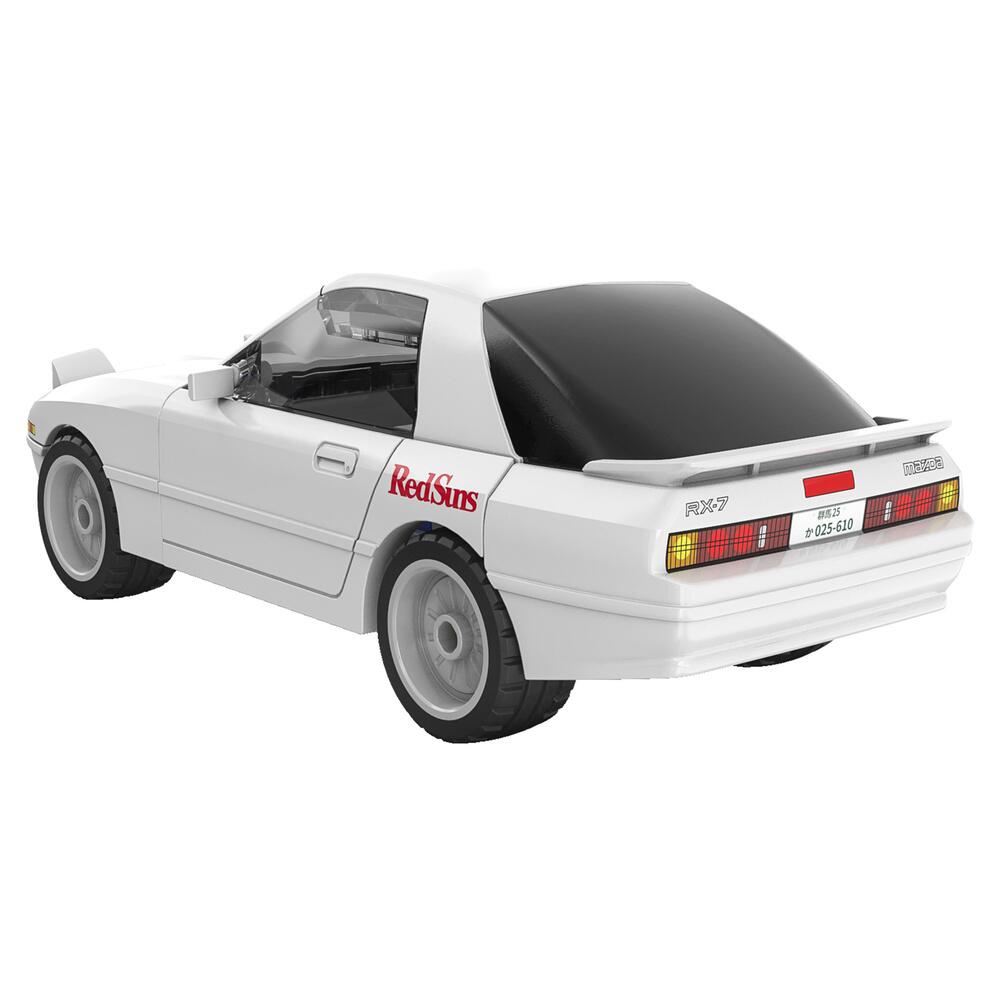 CaDA Initial D RedSuns Mazda RX7- FC3S Construction Toy Scale 1:35