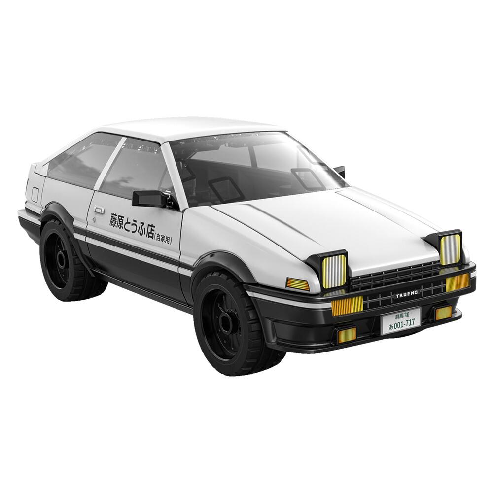 CaDA Initial D Toyota AE86- Trueno Construction Toy Scale 1:35