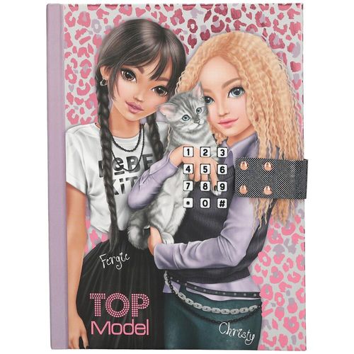 Depesche TOPModel Cutie Star Colouring Book with Christy & Ginger the Cat