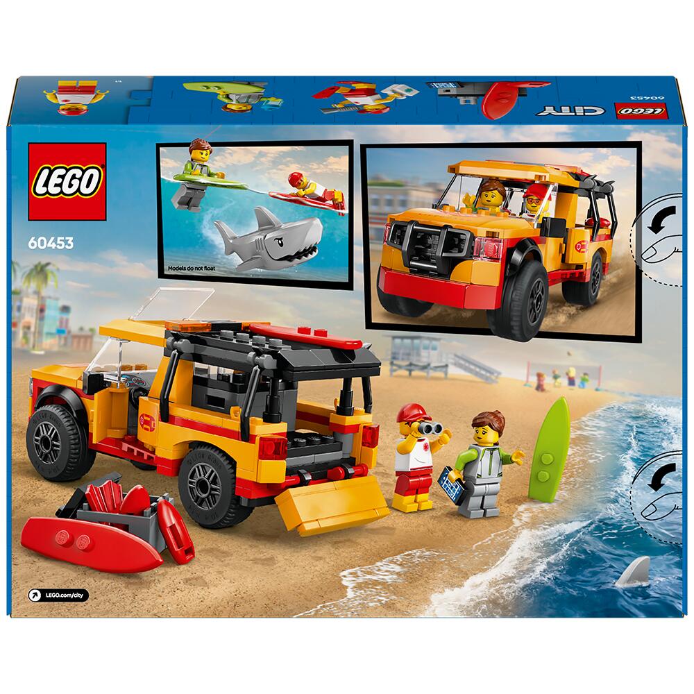 LEGO City Lifeguard Beach Rescue Truck Set 60453