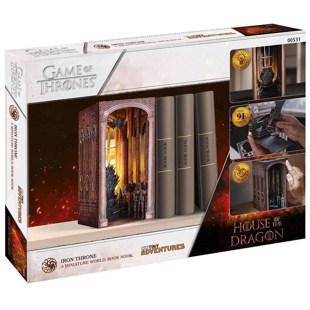 Game of Thrones House of The Dragon Tiny Adventures Iron Throne Book ...