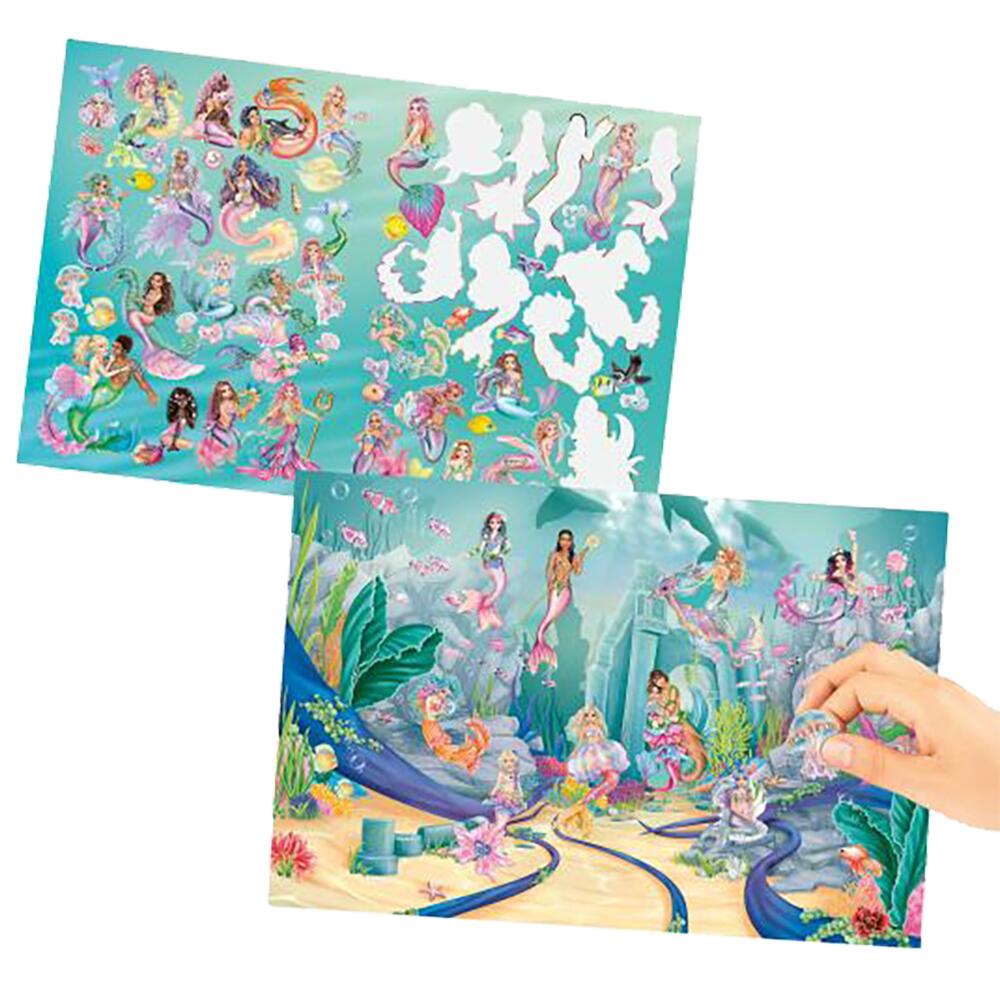 Depesche TOPModel Metallic Stickerworld Mermaid Sticker Book