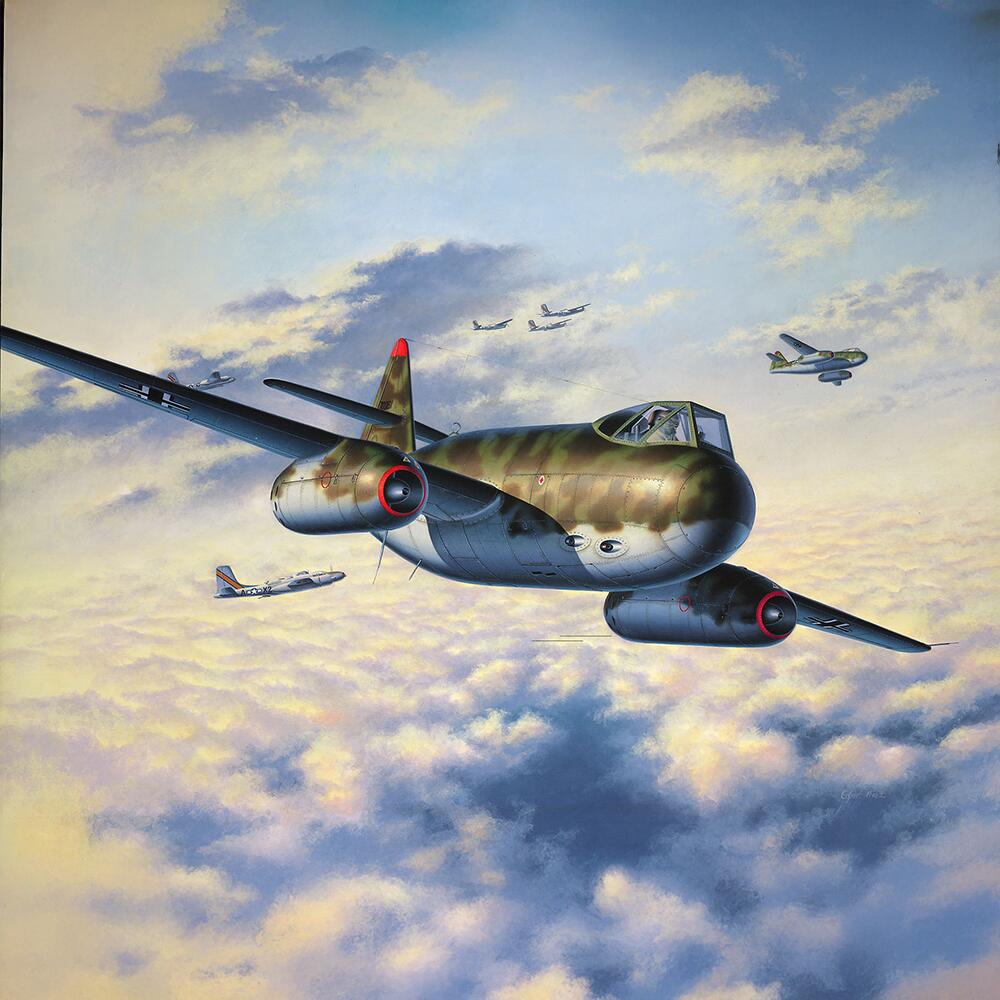 Revell P-Series Messerschmitt P.1099A Concept Military Aircraft Model ...