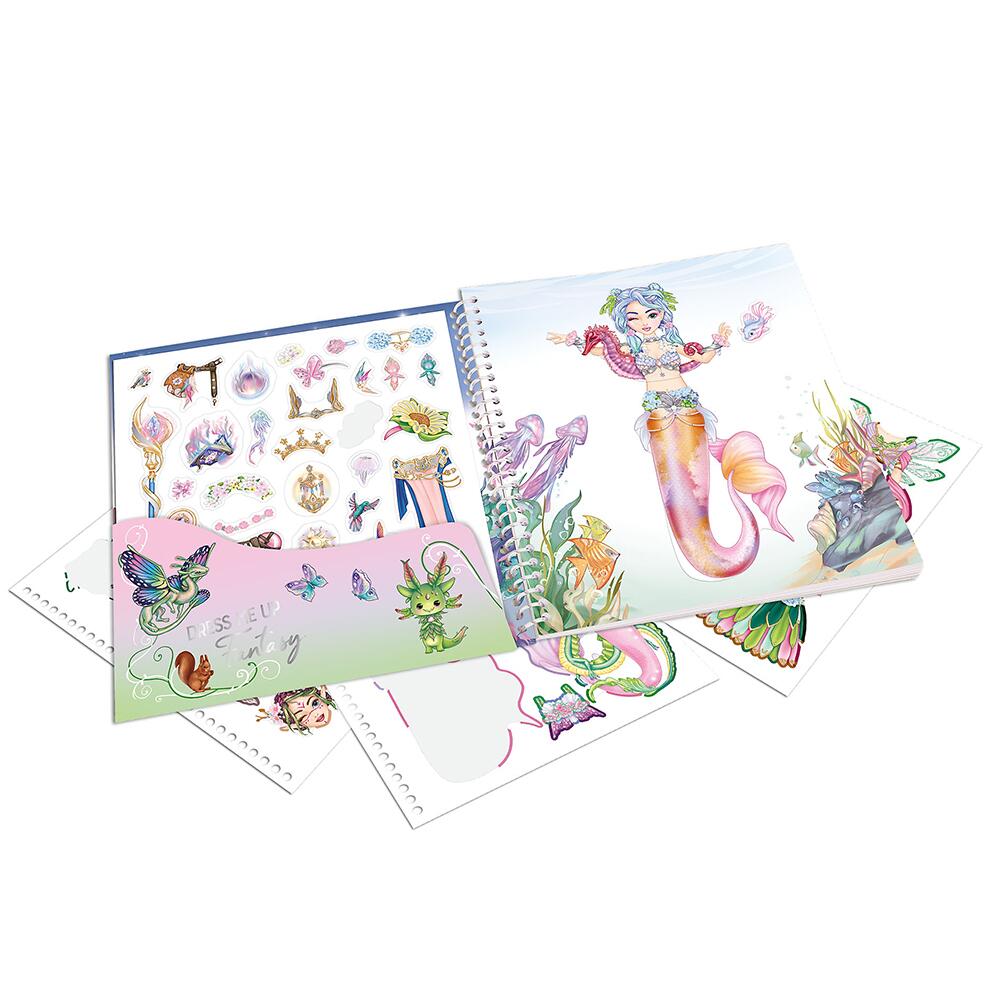 Depesche TOPModel Fantasy Dress Me Up Stickerbook