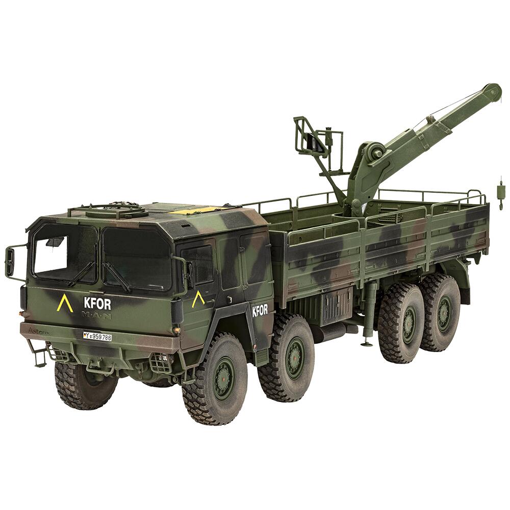 Revell MAN 10t milgl 8x8 Truck Military Vehicle Model Kit Scale 1:35