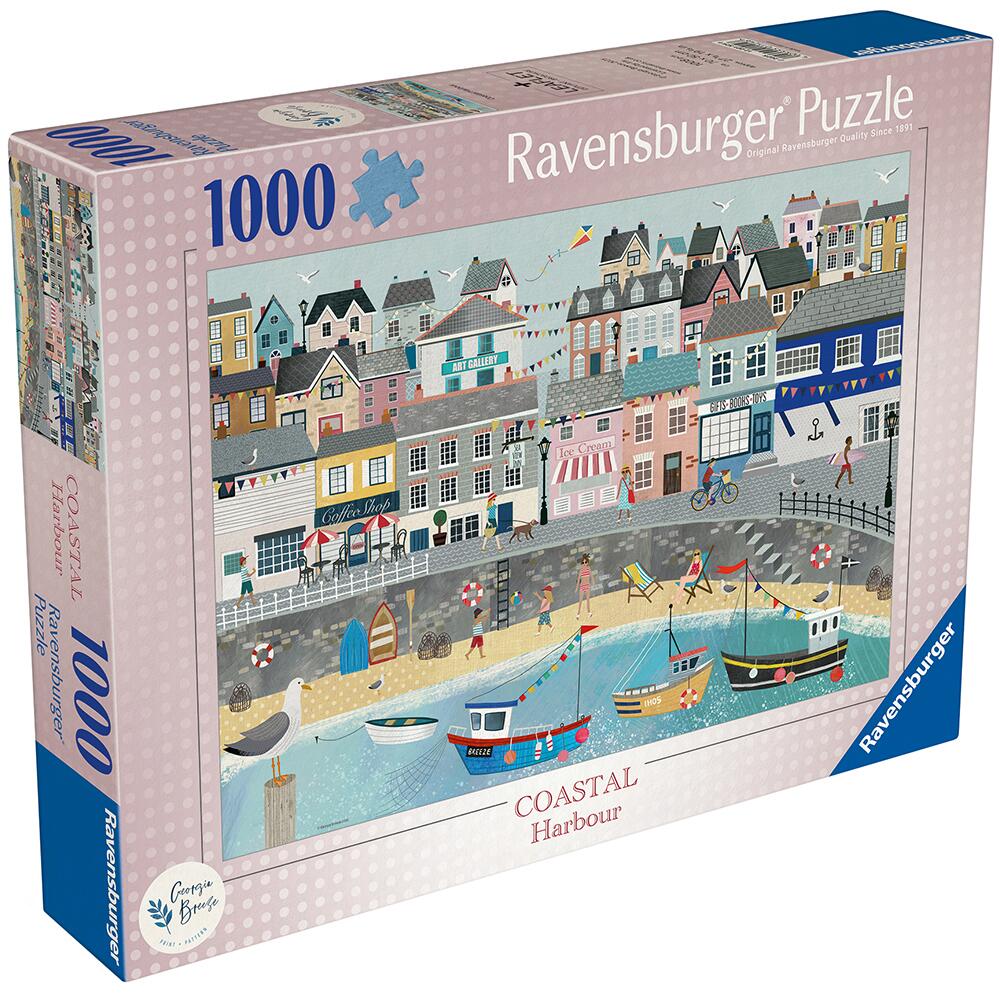 Ravensburger Coastal Harbour 1000 Piece Jigsaw Puzzle