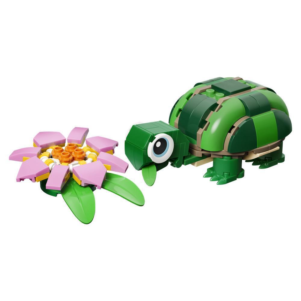 LEGO Creator Turtle with a Water Lily Flower Set 31377