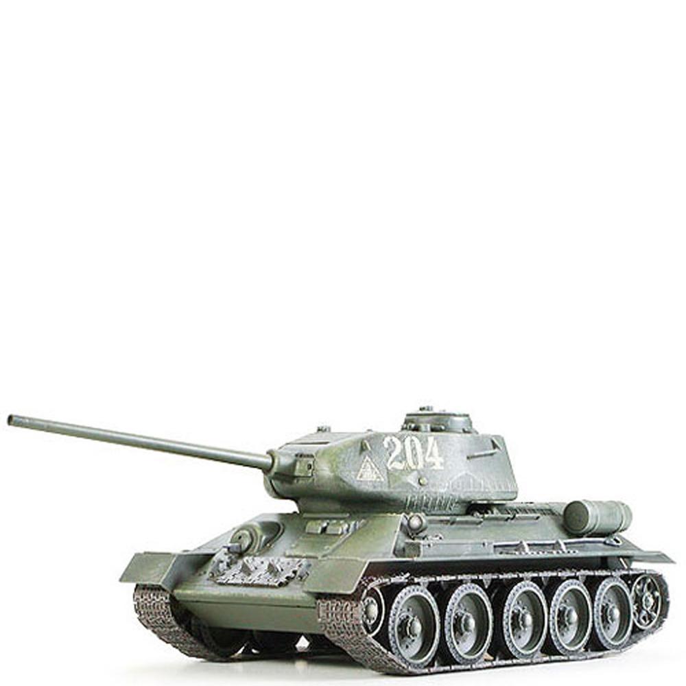 Tamiya Russian T34/85 Medium Tank Model Kit (Scale 1:35)