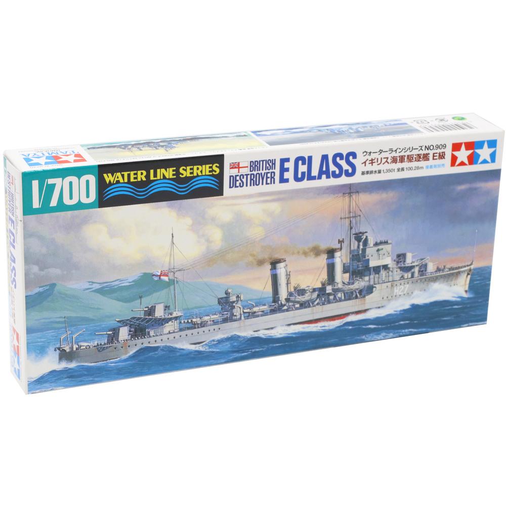 Tamiya British E Class Destroyer Ship Model Kit (Scale 1:700)