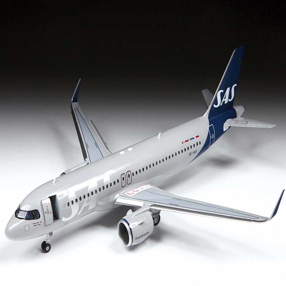 Zvezda Airbus A320neo Civil Airliner Model Kit (Scale 1:144)