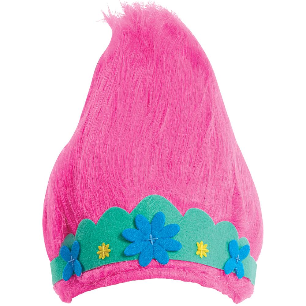 Dreamworks Trolls World Tour Trollific Queen Poppy Wig with Crown