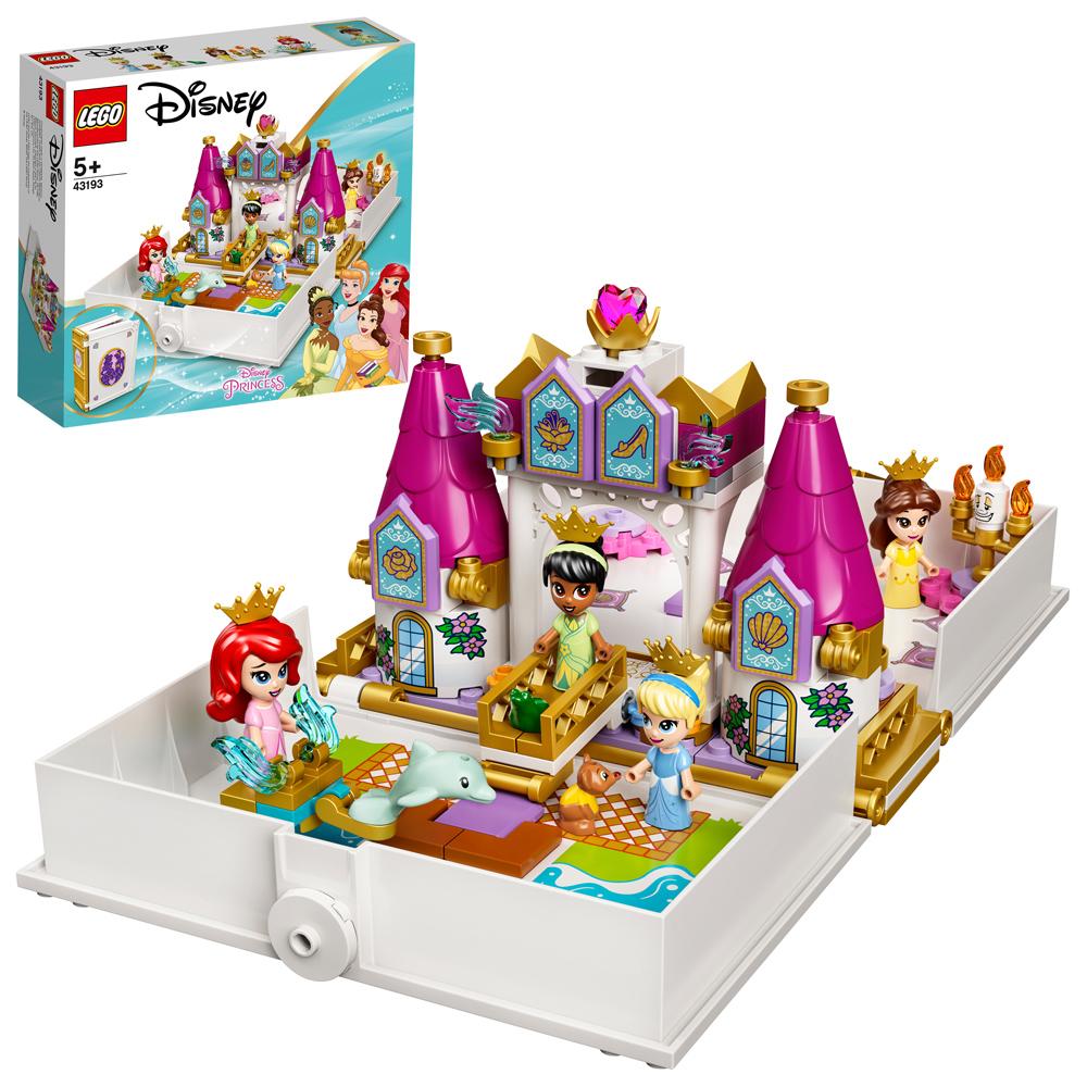 LEGO Disney Princess Ariel, Belle, Cinderella and Tiana's Storybook ...