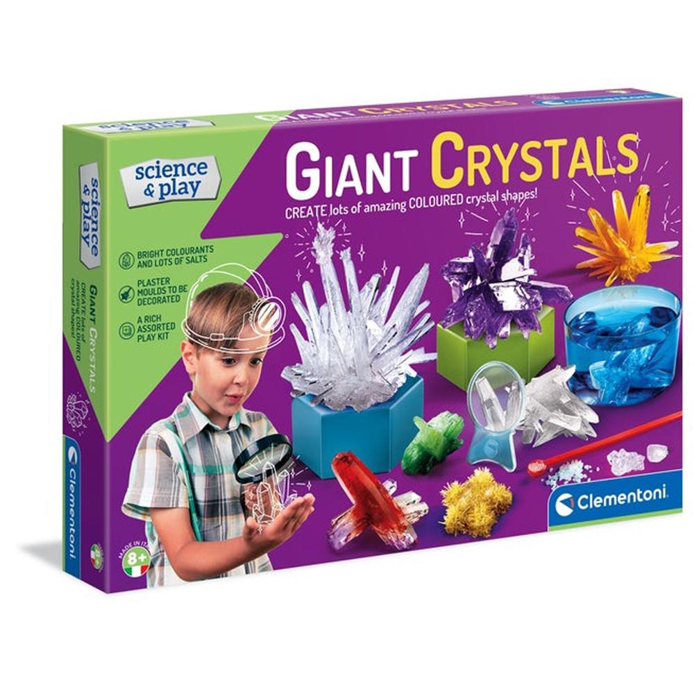 Clementoni Science & Play Giant Crystals Kit