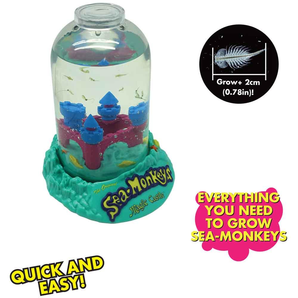 The Original Sea Monkeys Magic Castle Tank for Ages 6+