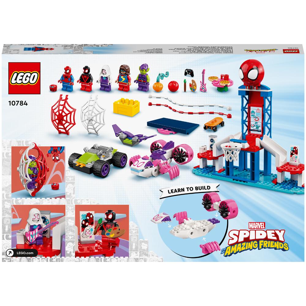 LEGO Marvel Spidey Amazing Friends Spider Man Webquarters Hangout