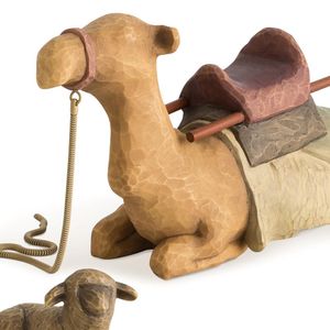 Willow Tree Nativity Collection Shepherd & Stable Animals Figurine Set