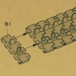Tamiya German Panther Type G Tank Separate Track Link Set 35171 Scale 1:35