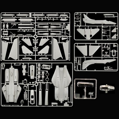 Italeri &Top Gun& F-14A vs A-4F Model Set Scale 172