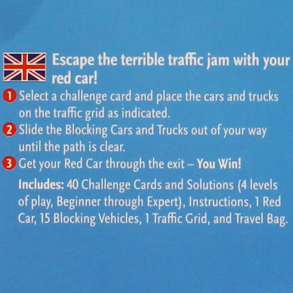 Thinkfun Rush Hour Traffic Jam Logic Game with 40 Challenge Cards for ...