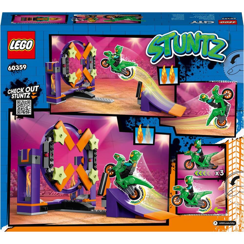LEGO City Stuntz Dunk Stunt Ramp Challenge 144 Piece Building Set 60359