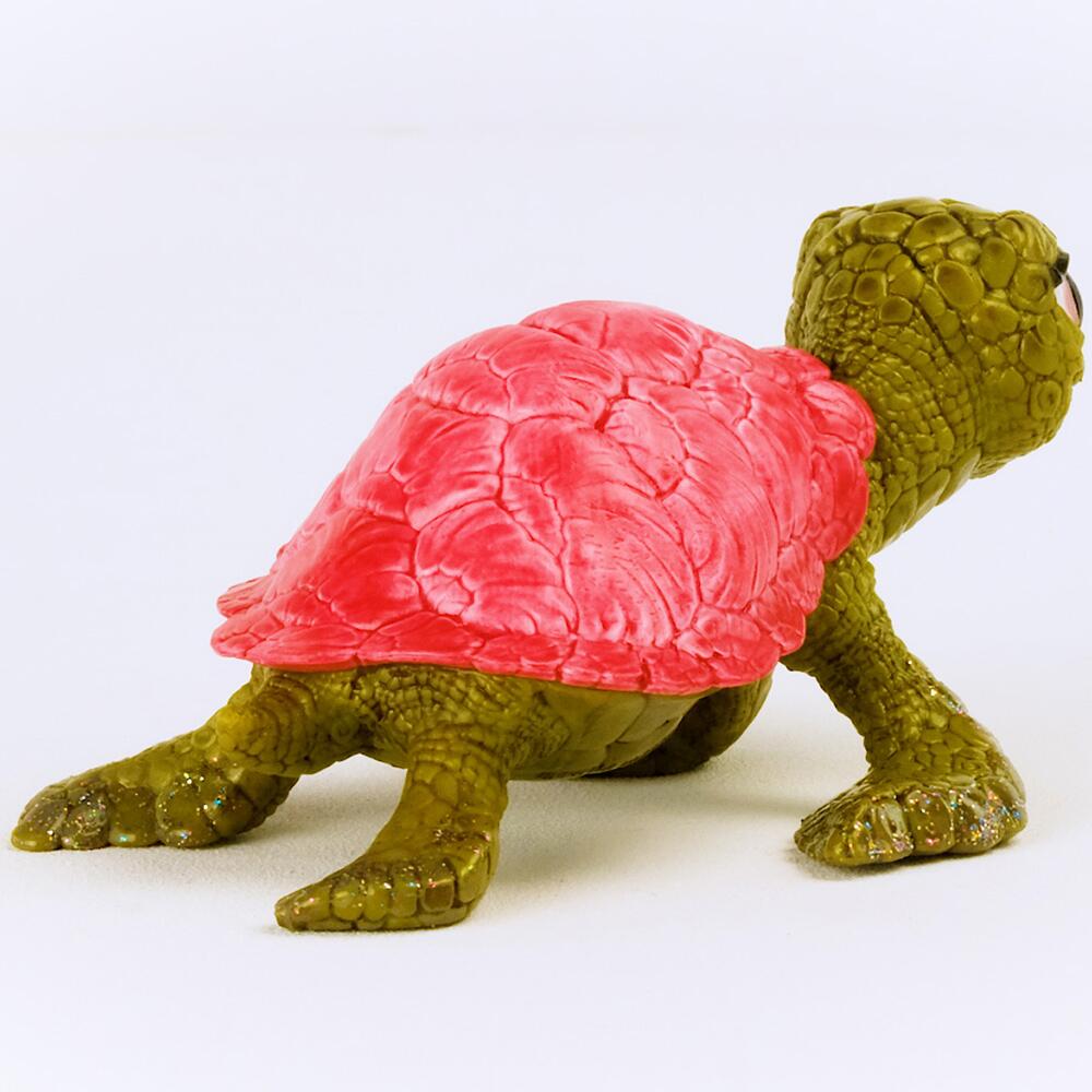 Schleich Bayala Pink Sapphire Turtle Fantasy Animal Figure Toy for Ages 3+