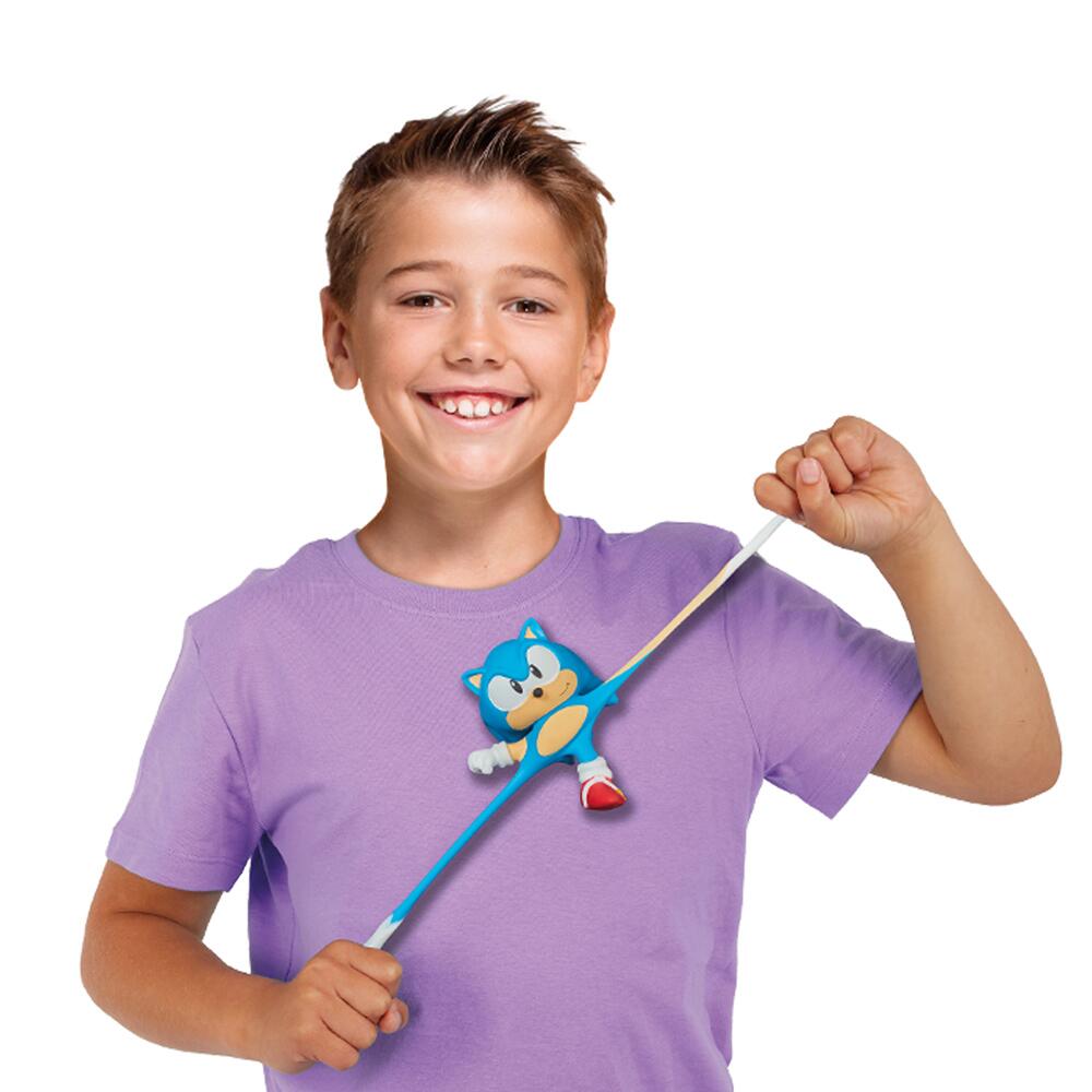 Stretch Armstrong Sonic The Hedgehog Blue Sonic Stretchable Figure For Ages 5