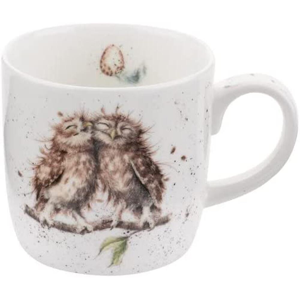 Royal Worcester Wrendale Designs MUGS Countryside Animals Set of 4 Fine ...